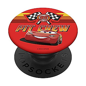 Disney Pixar Cars Lightning McQueen Pit Crew PopSockets Grip and Stand for Phones and Tablets