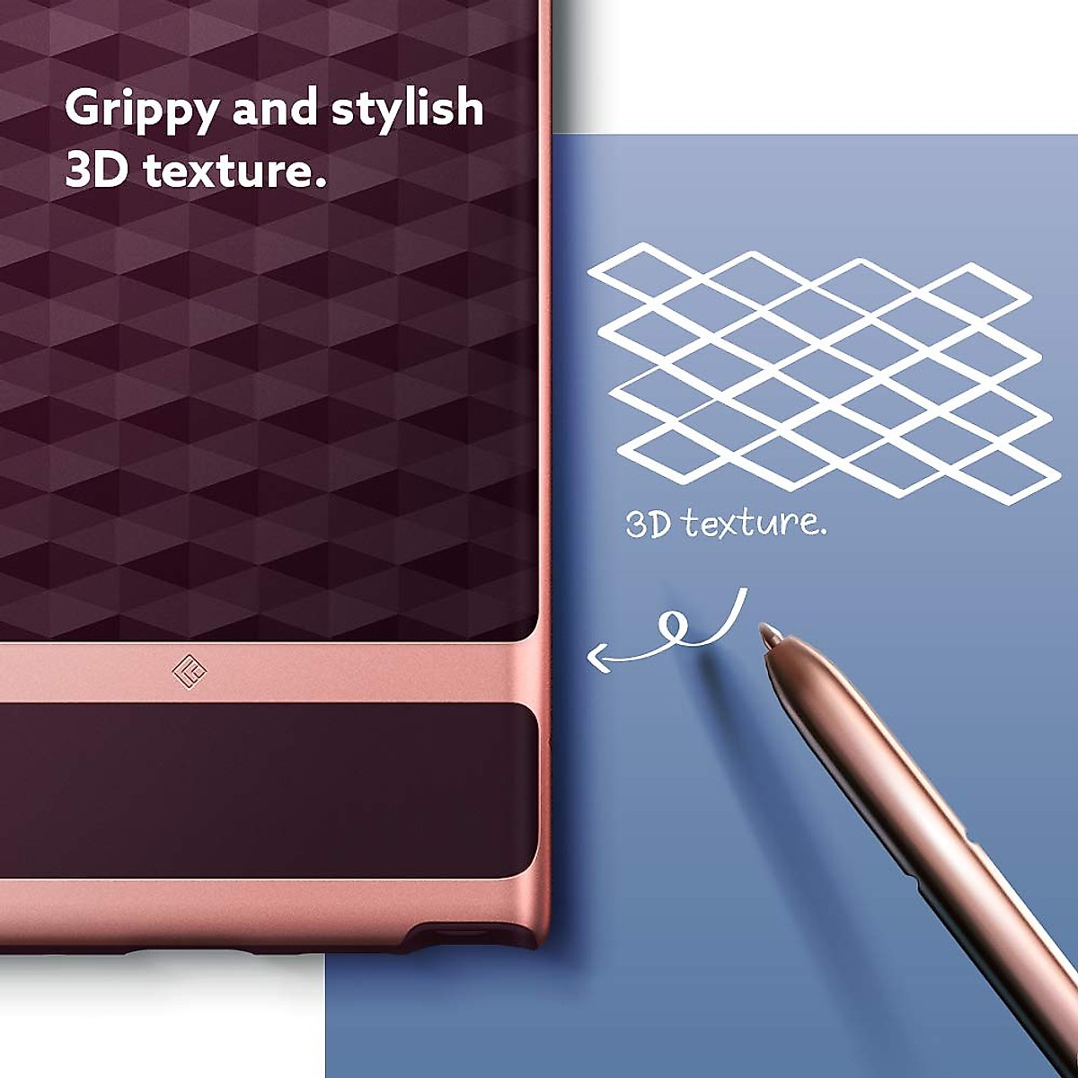 Caseology Parallax for Samsung Galaxy Note 20 Ultra Case (2020) 5G - Burgundy