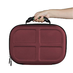 Hermitshell Hard EVA Travel Case for Oculus Quest 2 & Quest VR Gaming Headset (Red)
