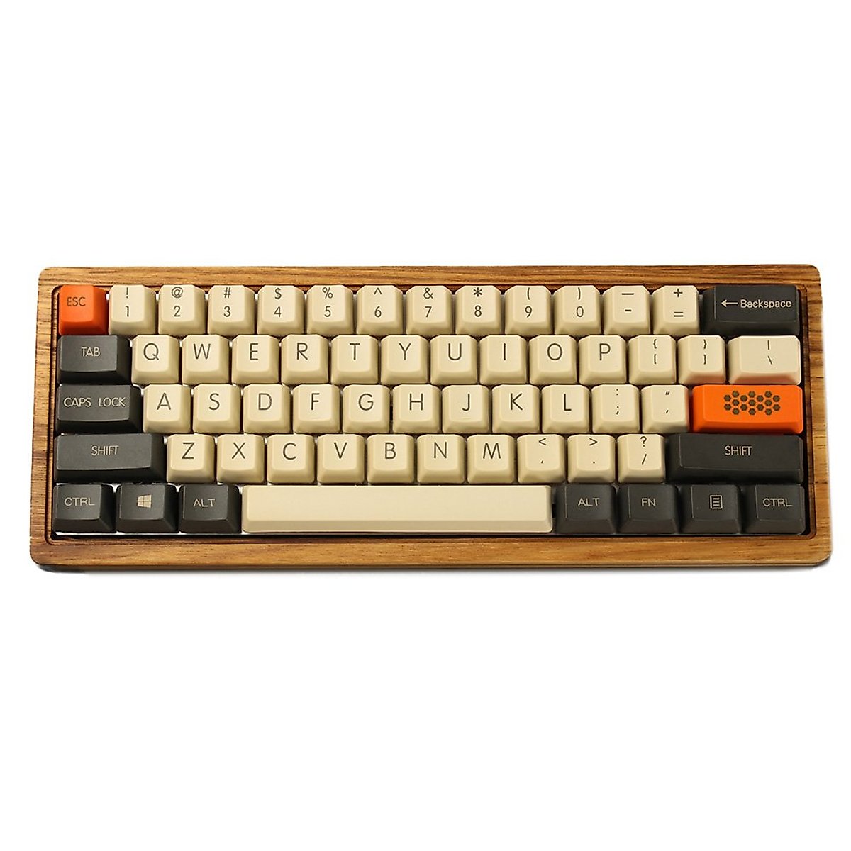 YMDK Carbon Top Print 87 104 60 Keycaps Thick PBT OEM Profile Keycap for MX Mechanical Keyboard (Only Keycap) (61)