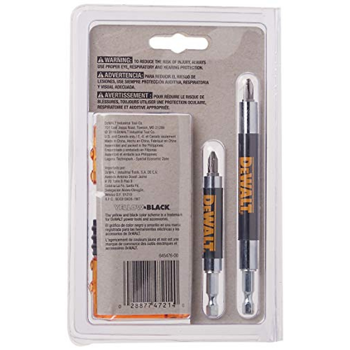 DEWALT Screwdriver Bit Set, Magnetic Drive Guide, 14-Piece (DW2097CS)