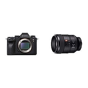 Sony a9 II Mirrorless Camera: 24.2MP Full Frame Mirrorless Interchangeable Lens Digital Camera with SEL100F28GM 100mm f2.8 Medium-telephoto Fixed Prime Camera Lens, Black