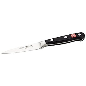 Wüsthof Paring knife, 3 1/2", Black