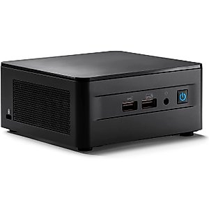 Intel NUC 12 Pro NUC12WSHi7 Mini PC, Intel i7-1260P, 32GB RAM + 1TB NVMe Gen 4, Intel Iris Xe Graphics 8K, 4 Display Capable, WiFi 6E, Windows 11 Pro (32GB RAM + 1TB NVMe)