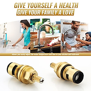 Kitchen Faucet Cartridge for Grohe 45882000 Cartridge Replacement Part, Hot Flow Left Side Installation Suitable for Shower Bathroom Faucet Stem Replacement (45882000 1pcs)