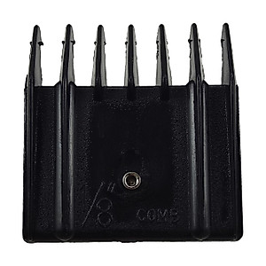 Miaco Universal Clipper Guide Comb Guard Set, 10 Pieces, Fits Oster Classic 76, A5, Andis AG, BG, Wahl, etc