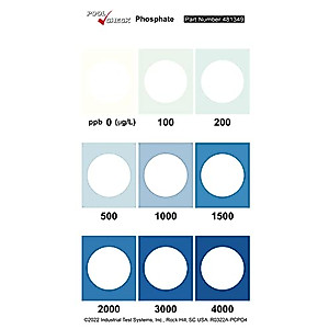 Industrial Test Systems 481349 Pool Check Phosphate Test