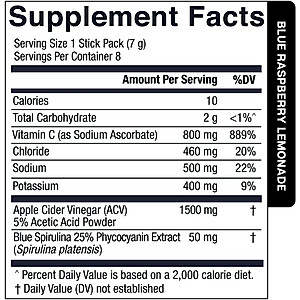 Essential Elements Hydration Packets - Electrolytes Powder Packets Sugar Free - 24 Stick Packs of Electrolytes Powder No Sugar - Electrolyte Water Drink Mix with ACV & Vitamin C - Variety Pack