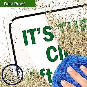 It's The Law! Clean Up After Your Dog Maximum Fine $250 Public Health Law Sign, 10x14 Inches, Rust Free .040 Aluminum, Fade Resistant, Made in USA by My Sign Center