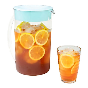 Brentwood KT-2150BL Iced Tea and Coffee Maker with 64 Ounce Pitcher, Blue