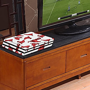 Red Hens and Cock Sticker for P-S4 Controller Full Protective Skin Cover Design Wrap Decal Sticker Compatible with P-S4 Print