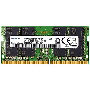 A-Tech 32GB DDR4 3200MHz SODIMM PC4-25600 CL22 2Rx8 1.2V 260-Pin SO-DIMM Laptop Notebook RAM Memory Module M471A4G43AB1-CWE