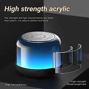 Mini Bluetooth Speaker, Travel Case Packed, Portable Wireless Speaker, Built-in Mic, TWS, for Home Gift Party Christmas.