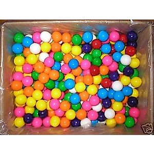200 Large 1" Assorted Gumballs Gum Balls Vending Candy