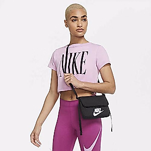 Nike Sportswear Futura Revel 365 Crossbody Bag (One Size, Black/White)