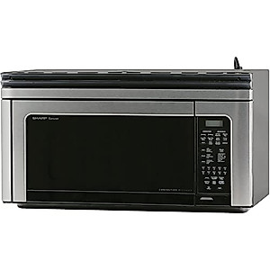 Sharp 1.1 Cu. Ft. 850W Over-The-Range Convection Microwave Oven, Stainless Steel (R1881lsy)