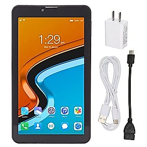 PUSOKEI 7 Inch Tablet,2G RAM 32G ROM,Octa Core Processor,1280x800IPS HD IPS Screen,5GWIFI Dual Band 3500mAh Battery Kids Tablet(Green)