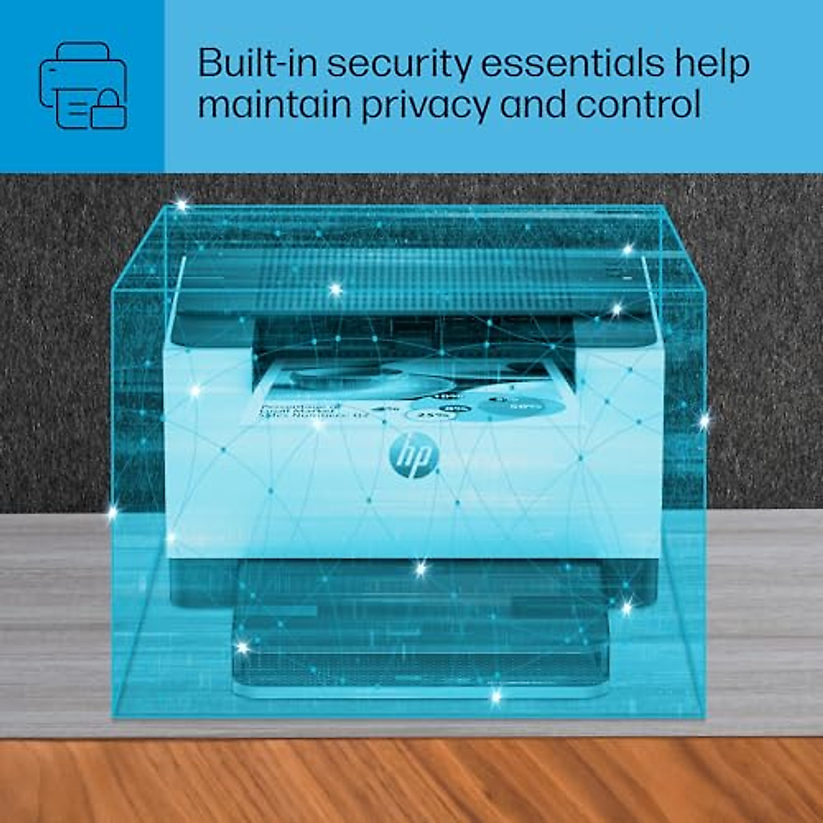 HP LaserJet M209d Laser Printer, Black and White, Automatic Duplex, USB Connection Only (Cable Included), Ideal in Home Office (8J9L0F)