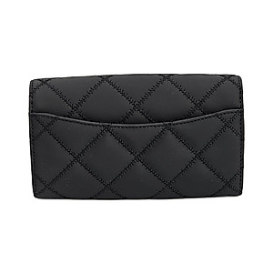 Tory Burch 150059 Willa Matte Women's Chain Wallet (Black), Small
