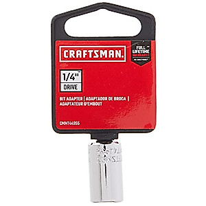 CRAFTSMAN Socket, 1/4-Inch Drive Bit Adapter (CMMT44955)