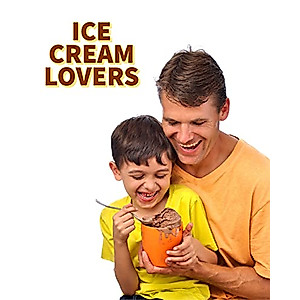 Weenca Gifts For Dad, Fathers Day Gift Engraved Spoon Dad's Ice Cream Shovel, Gifts for Men Who Have Everything, Emotional Dad Gifts, Dad Birthday Gift, Made in Italy Stainless Steel Ice Cream Spoon