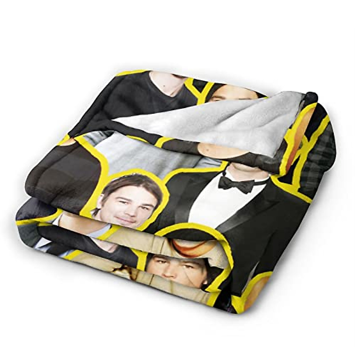 Blanket Josh Hartnett Soft and Comfortable Warm Fleece Blanket for Sofa, Office Bed car Camp Couch Cozy Plush Throw Blankets Beach Blankets