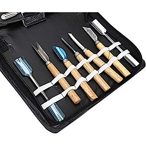 Agile-Shop Culinary Carving Tool Set Fruit Vegetable Food Garnishing / Cutting / Slicing Garnish Tools Kit (46 pcs)