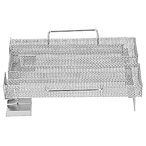 AUNMAS Cold Smoke Generator for Cold Smoke Generator, Smoker Tray BBQ High M Shaped Cold Smoke Generator Barbecue Net BBQ Smoker Grill for Cold Hot Smoking Cheese Pork