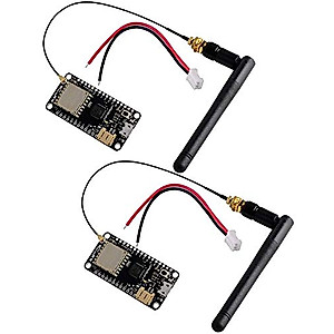 2 Sets LoRa32u4ii Lora Development Board Module, JST-PH2.0mm-2P Connector, IPEX Antenna, ATmega32u4 SX1276 HPD13A 915MHz 868MHz, for Arduino UNO Mega 2560 Nano