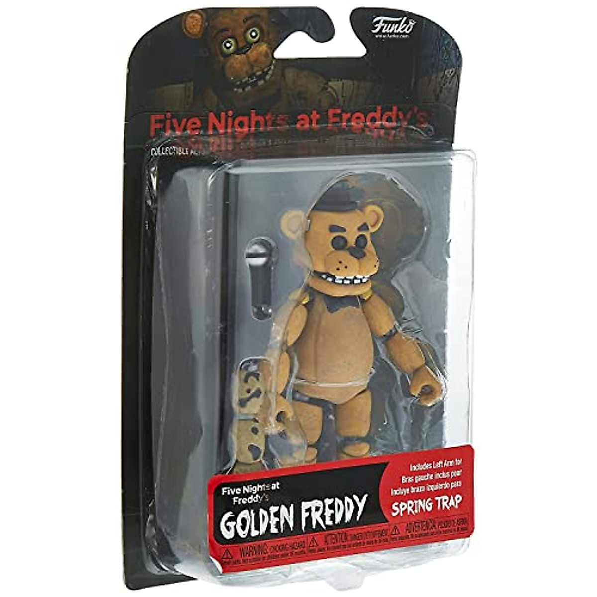 Funko POP Five Nights at Freddy's Articulated Golden Freddy Action Figure, Multicolor, 5.5 inches