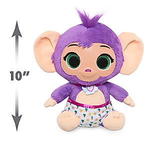 Disney Jr T.O.T.S. Tickle & Toot Baby Mitsu the Monkey, 10-inch feature plush
