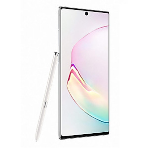 Samsung Galaxy Note 10+ Plus 4G Dual-SIM SM-N975F/DS 256GB (GSM Only, No CDMA) Factory Unlocked 4G/LTE Smartphone - International Version (Aura White) (Renewed)