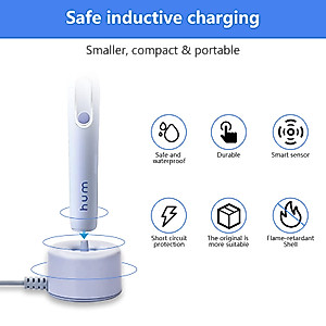 Lnauy Replacement Charger Base Compatible with Colgate hum Smart Electric Toothbrush Kit, Travel Charging Base for hum Sonic Toothbrush Power Adapter Cord