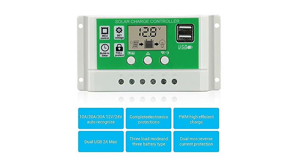 30A Solar Charge Controller - Efficient Energy Management