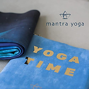 Mantra Yoga Travel PRO 1.5mm - Foldable Fitness & Exercise Mat with Bag | Lightweight, Compact & Eco-Friendly | Non-Slip & Washable | For All Types of Yoga | 72" L x 24" W