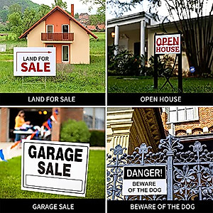 Lawn Garden Sign Christmas Welcome Winter Snowman Lawn Signs with H Stakes Motivational Quotes Happy New Year for Garage Sales Rent Open House Construction 12"x18"