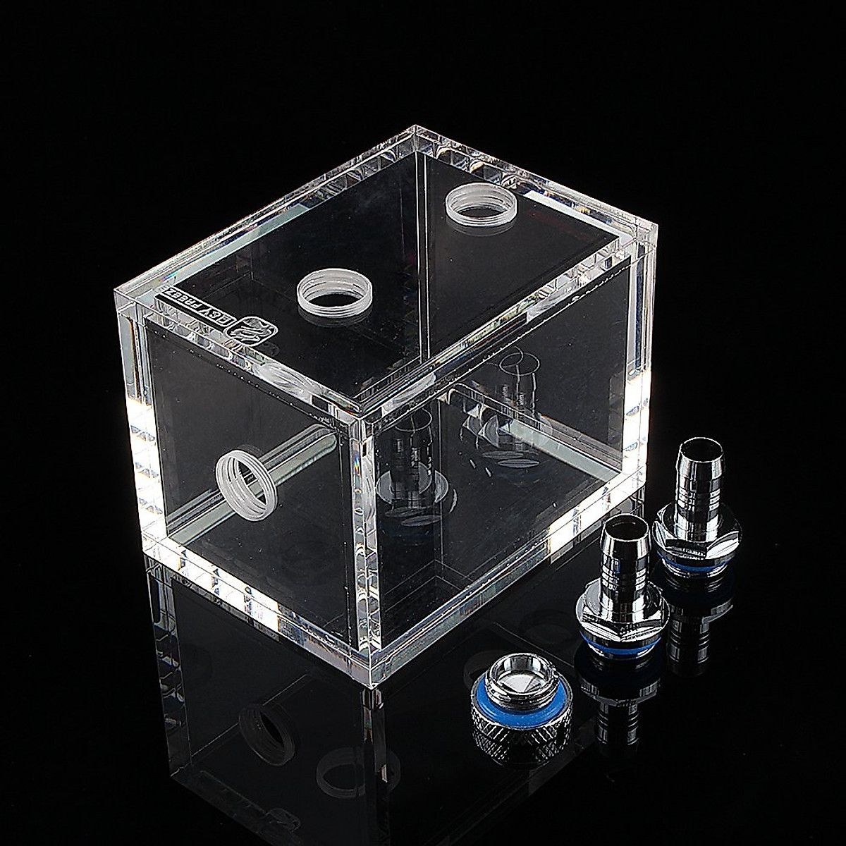 ZJchao 200ml Acrylic Water Tank Cooler Water Cooling Radiator Pc CPU Water Block