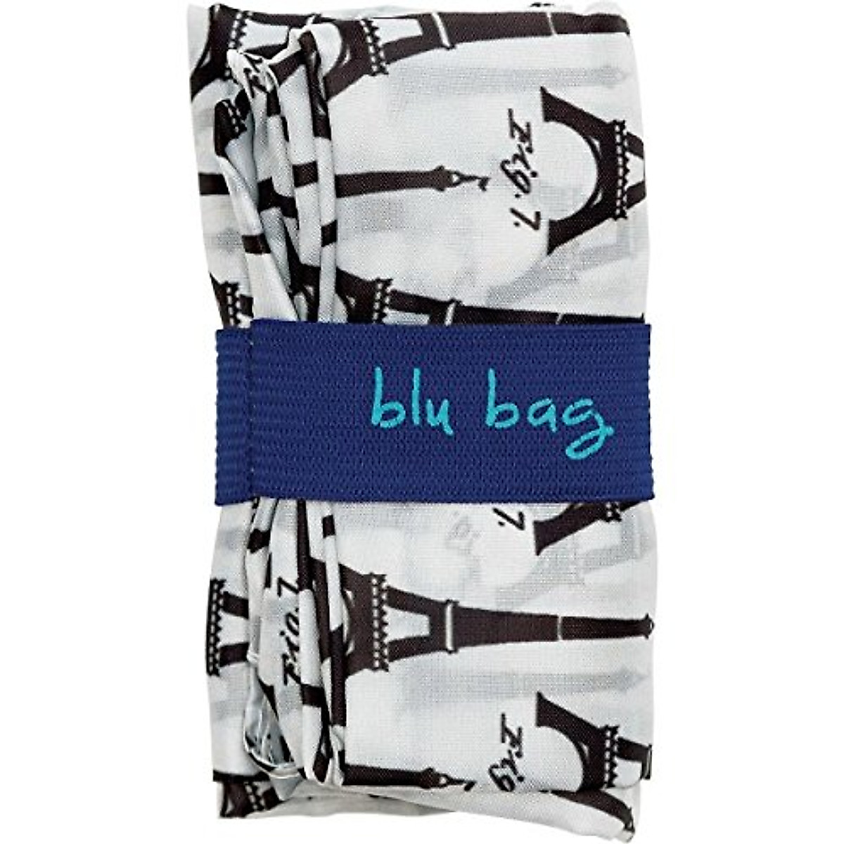 Eiffel Tower Black Bag-IN Pouch