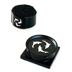 FL!PPER Flipper Pico 2 in 1 Magnetic Scrubber Scraper Aquarium Fish Tank Cleaner - Black