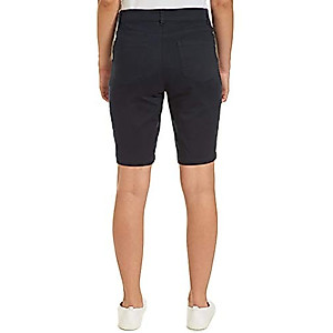 Nautica womens Uniform Stretch Bermuda Shorts, Navy, 13 US