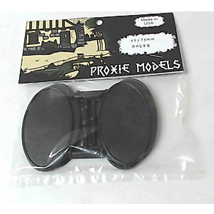 Proxie Models 45 X 75mm Oval Figure Bases
