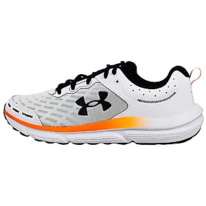 Under Armour Men's Charged Assert 10, (101) White/White/Black, 8, US