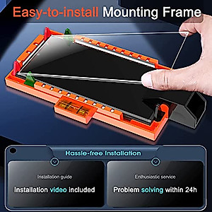 IMBZBK [4+4 Pack] UV for Samsung Galaxy S23 Ultra Screen Protector Tempered Glass Accessories 4 Pack UV Glass with 4 Pack Camera Lens Protector Samsung S23 Ultra Case Friendly Fingerprint Suitable