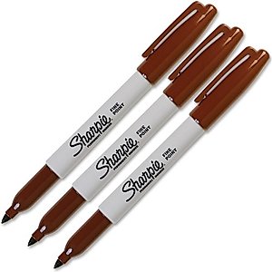 Sharpie Fine Point Brown Original Permanent Marker(VAR) (3)