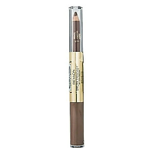 Revlon Brow Fantasy Pencil & Gel, Brunette [105] 0.051 Ounce
