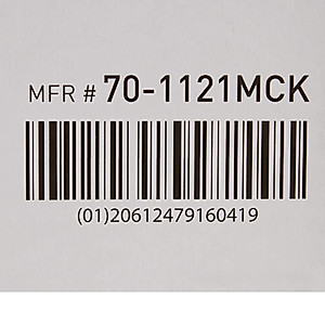 McKesson Premium Cover Glass, #1 Thickness, Microscope Cover Glass, Clear, Precleaned, 22 mm x 22 mm, 1 Count