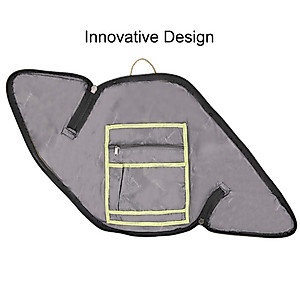 Larswon Sling Bag, Lightweight Large Chest Bag Laptop Backpack Shoulder Bag for Men Women Black