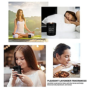 NOWWISH Womens Gifts for Christmas - Not a Day Over Fabulous Candles - Funny Birthday Gifts for Her Wife, Mom, Daughter, Sister, Aunt, Friends, Lavender Scented 100% Soy