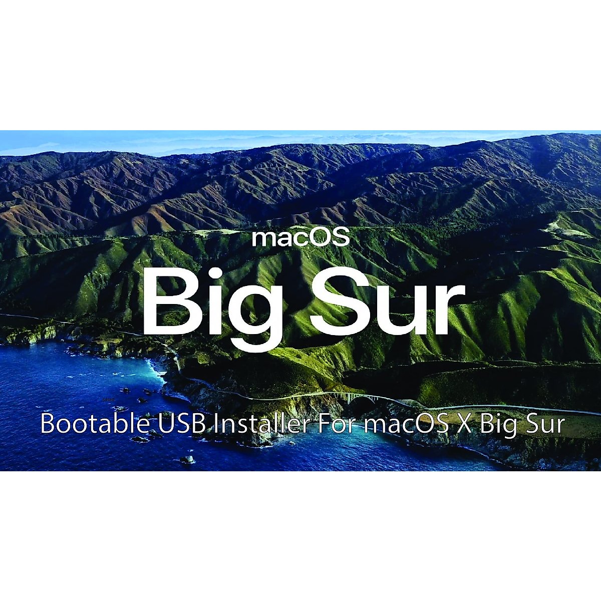 Bootable USB Stick for macOS Big Sur 11.2.3 USB Flash Drive for Full OS Recovery, Upgrade Reinstall System Install USB