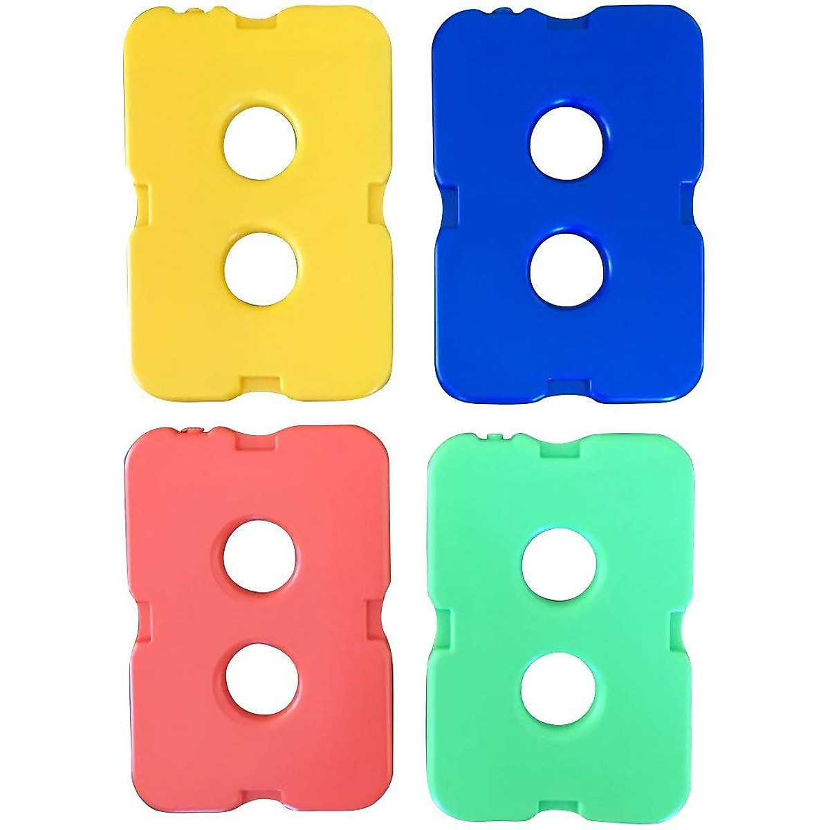 Healthy Packers Ice Pack for Lunch Box - Freezer Packs - Original Cool Pack | Slim & Long-Lasting Reusable Ice Packs for Lunch Bags and Cooler Bag (Set of 4)